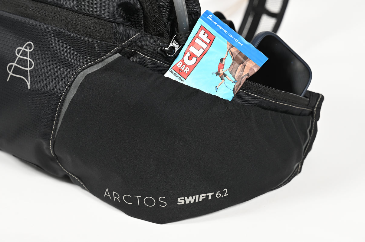 Swift 6.2 Lumbar Hydration Pack for Mountain Biking – Arctos Packs